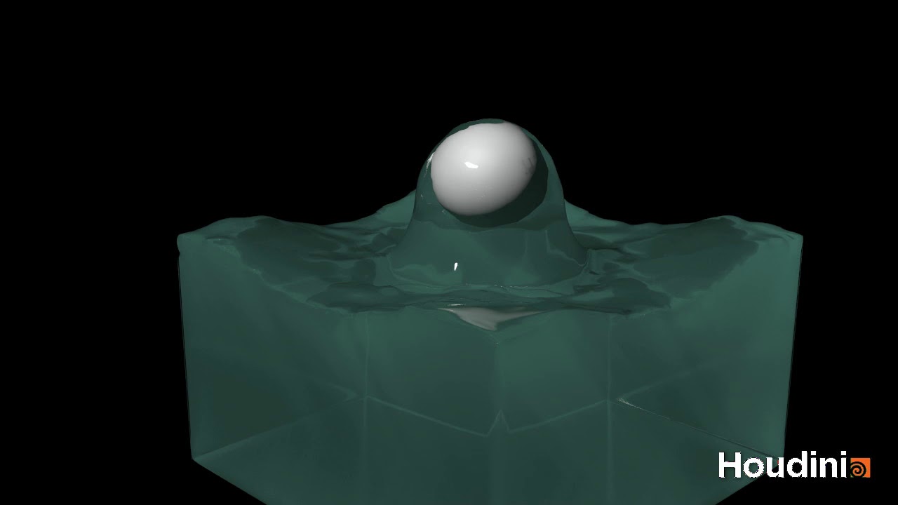 Fluid Simulation in Houdini - YouTube