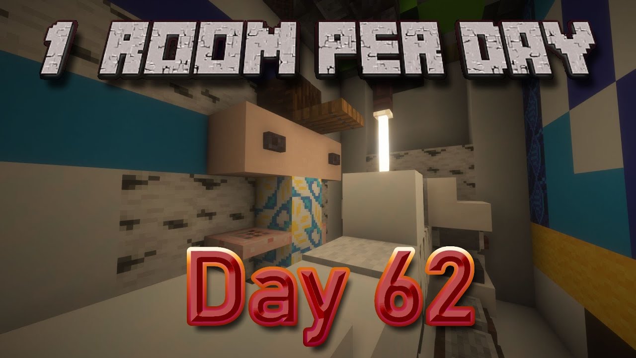 Building a room everyday until I have a mansion - day 62 - YouTube