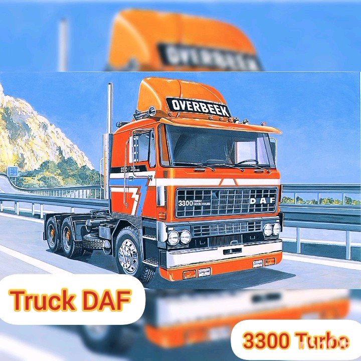 Truck DAF 3300 Turbo - YouTube