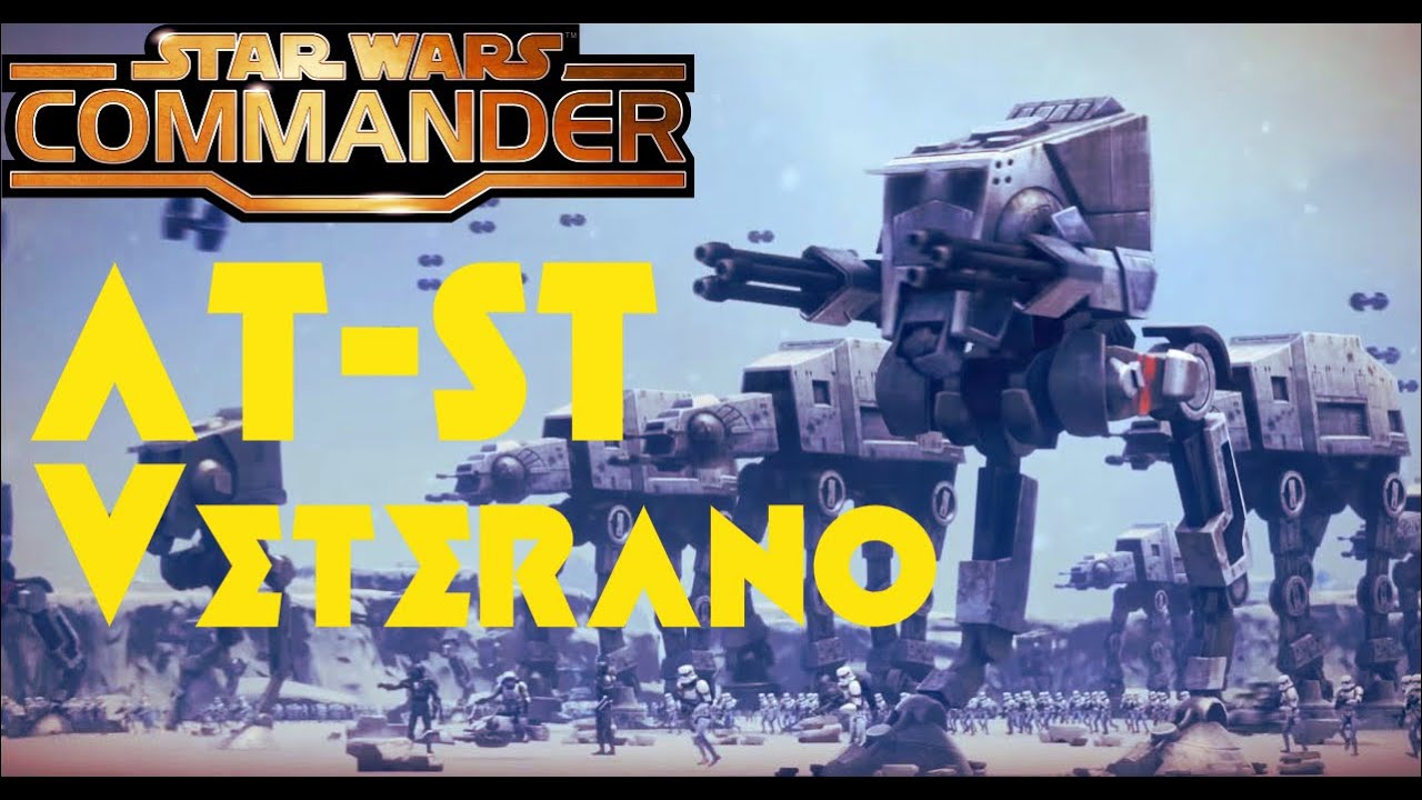 Star Wars Commander (EN ESPAÑOL) - AT-ST Veterano / Un héroe con estilo ...