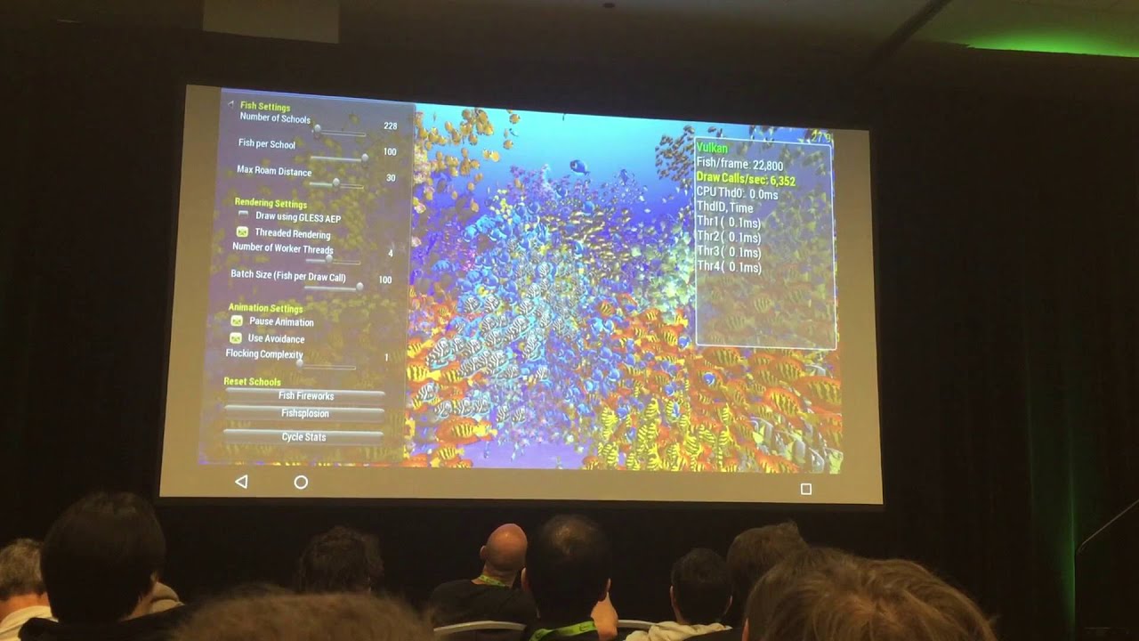 NVIDIA GTC 2016:Vulkan Demo-Vergleich - YouTube