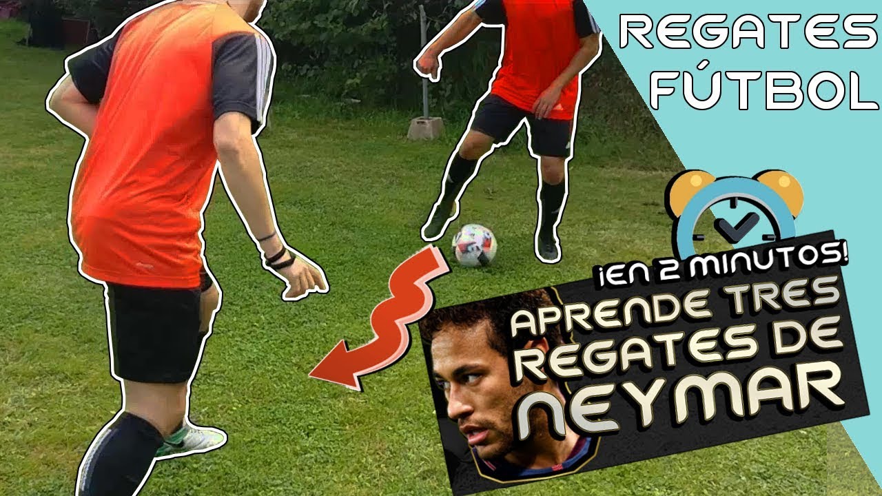 Aprende 3 REGATES de NEYMAR: TUTORIAL en 2 minutos | Dribla como un ...