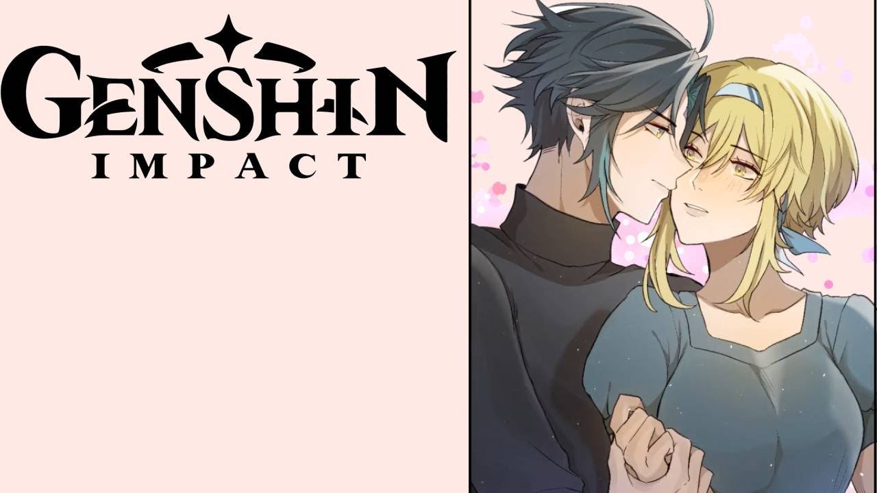 The Almost Kiss (Genshin Impact Comic Dub) - YouTube