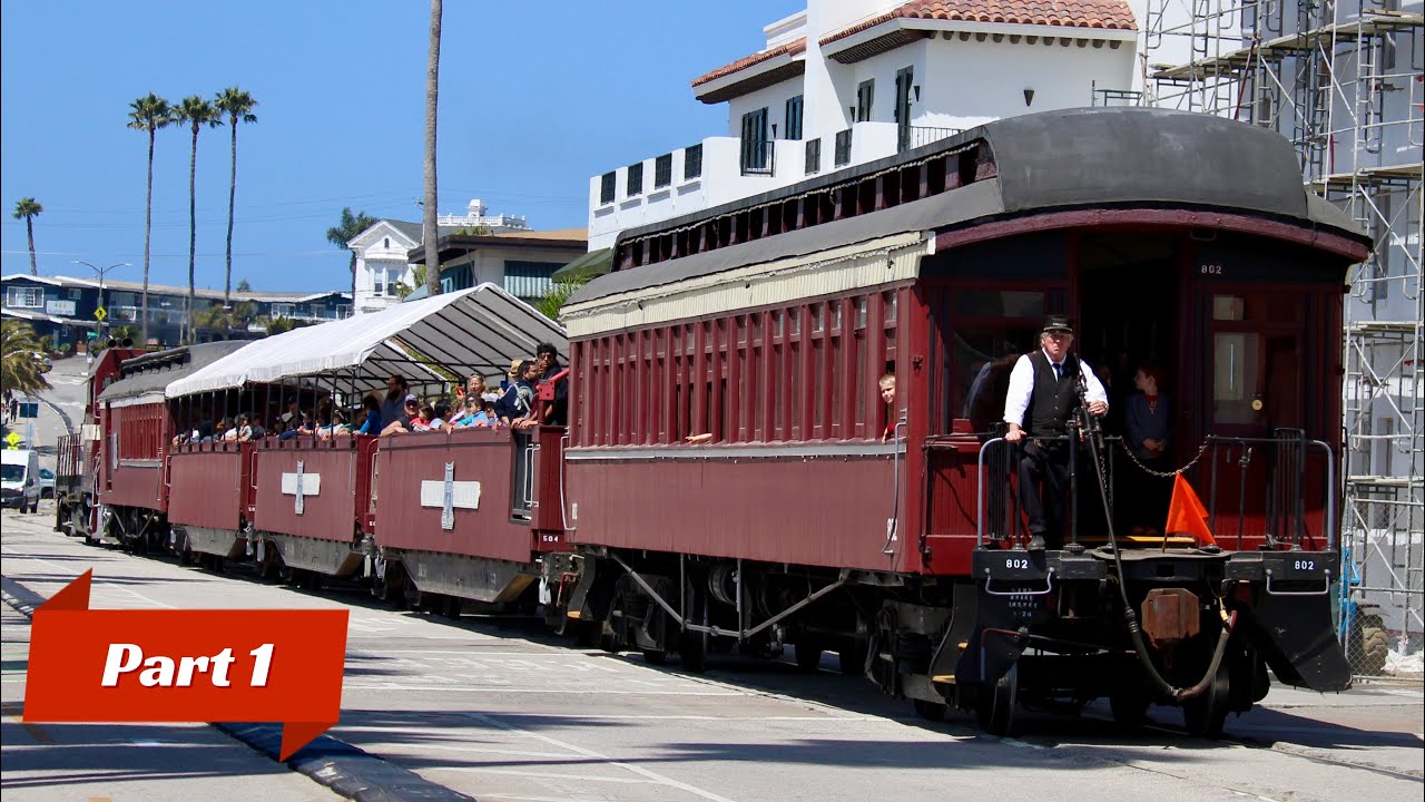Railfanning Episode 16 (Part 1 of the Santa Cruz Beach Train Excursion ...
