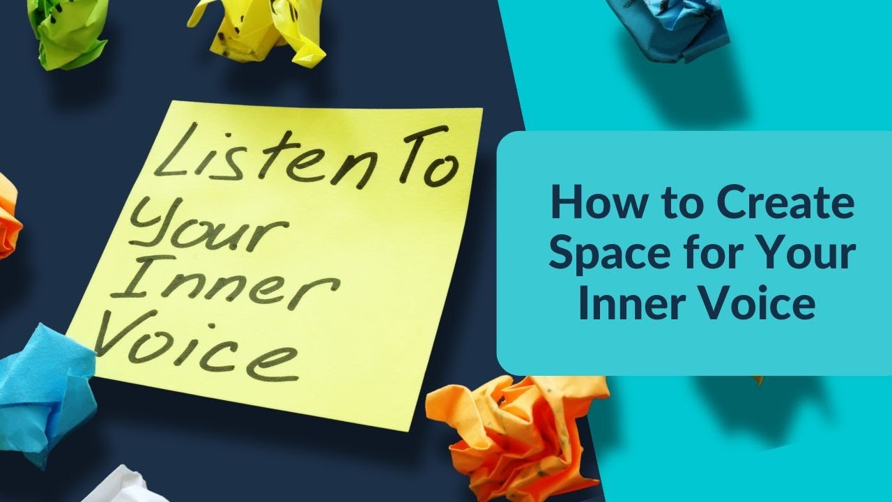 How to Create Space for Your Inner Voice | Jo Ilfeld - Executive ...