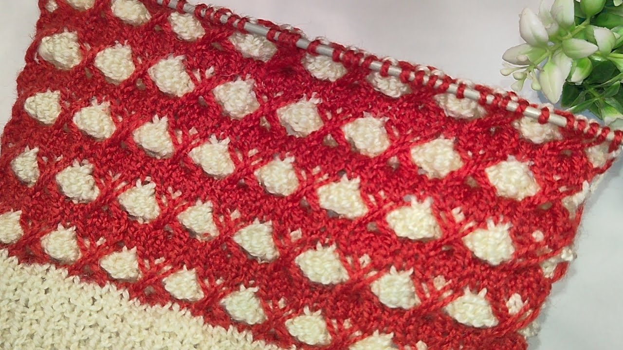 Easy and Beautiful Knitting Pattern/New Knitting Pattern - YouTube