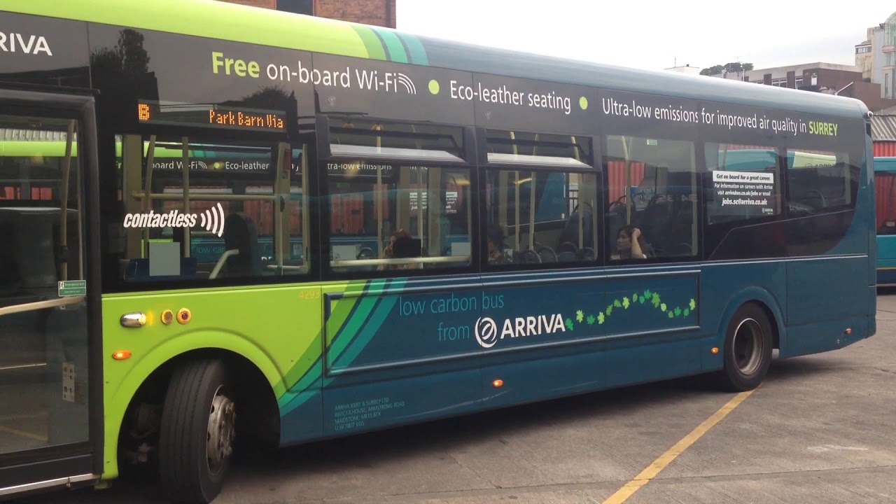 Here is the B bus in Guildford - YouTube