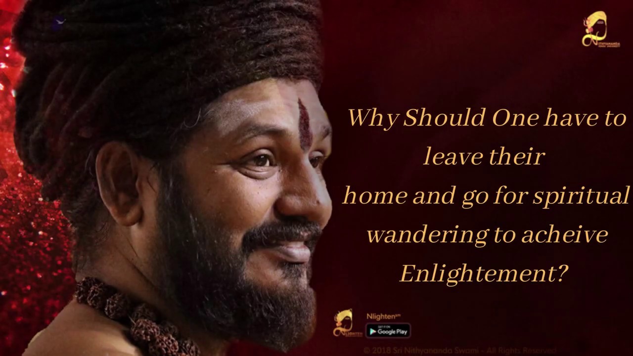 Why Spiritual wandering - Parivarajaka in search of Enlightenment - YouTube