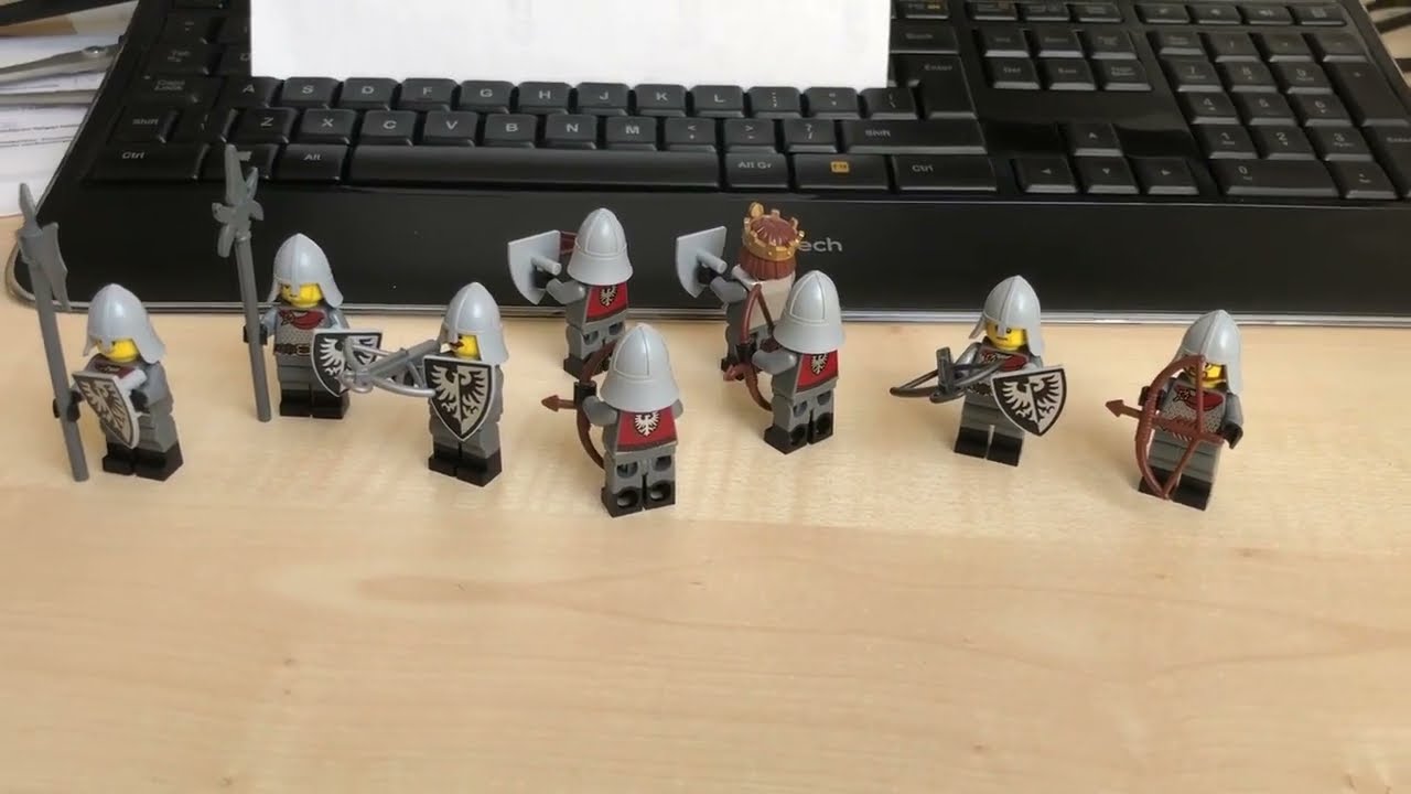 New LEGO red falcons minifigures - YouTube