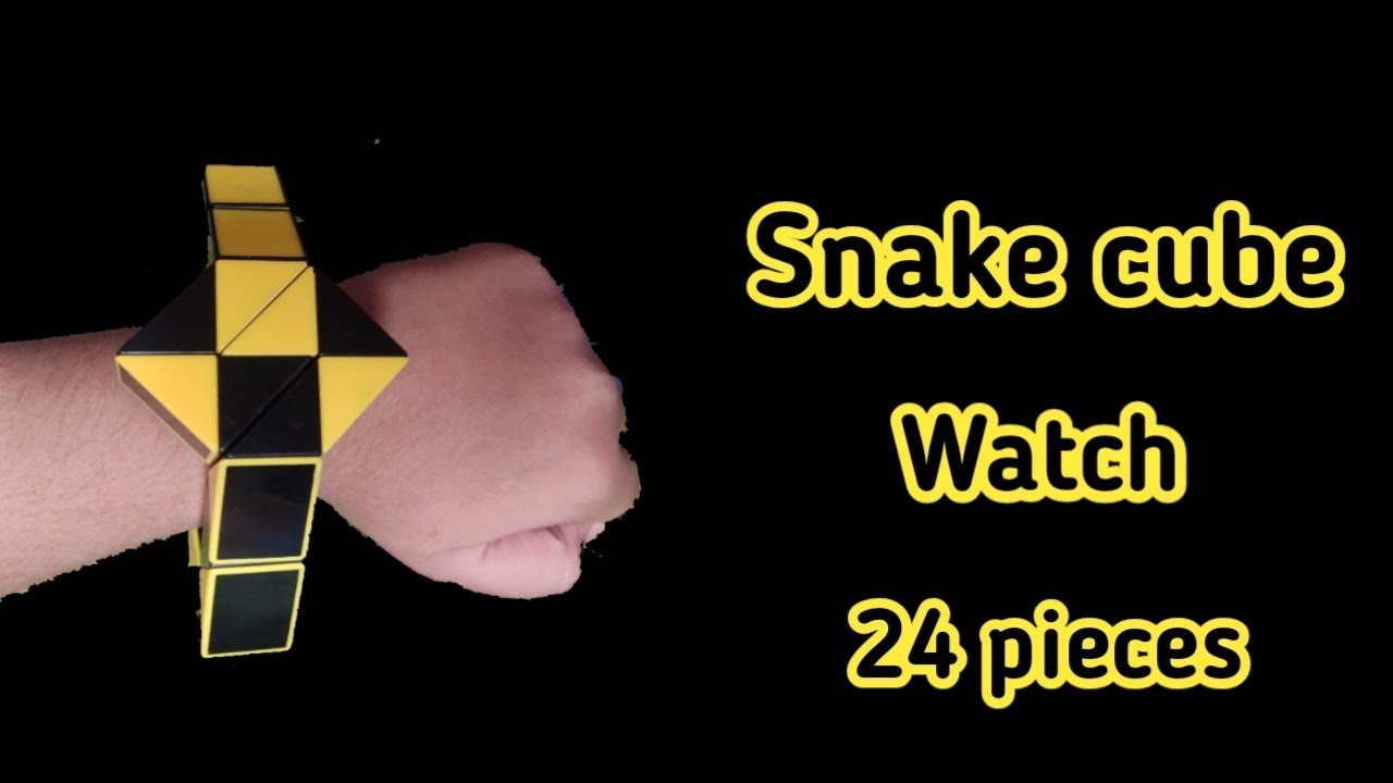 Snake cube watch | Snake cube watch 24 pieces | Snake cube | Snake cube ...