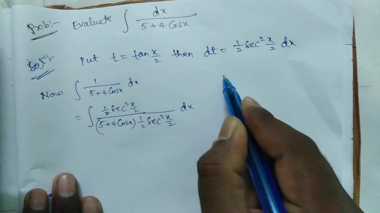 IPE MATHS-IIB (INDEFINITE INTEGRATION) PART-50 - YouTube