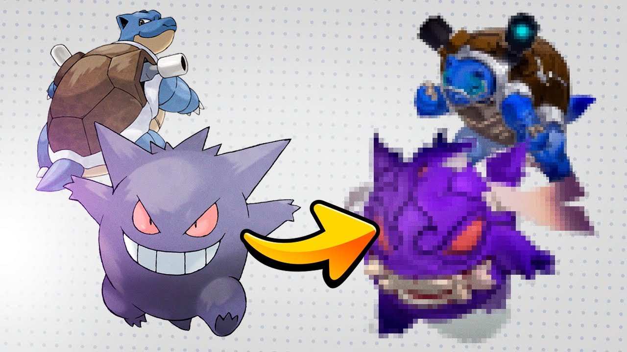 Eu Supercompliquei o Gengar e o Blastoise - YouTube