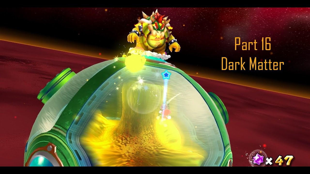 Let's Play Super Mario Galaxy Part 16:Bowser's Dark Matter Plant ...