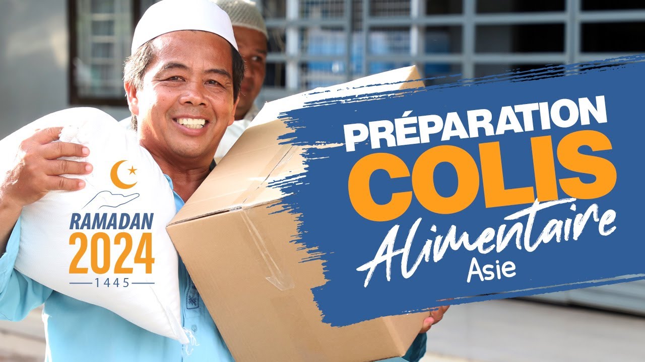 Préparation colis alimentaires 📦 en Asie 🌍 Ramadan 🌙 2024 - YouTube