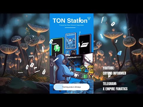 🔥 TON Station AirDrop Octubre de 2024 dentro de la red de TON (Telegram ...
