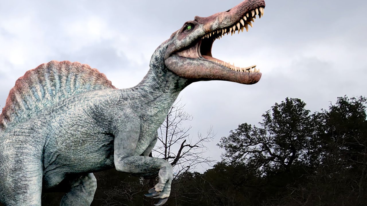 Spinosaurus Caught On Camera!?! - YouTube