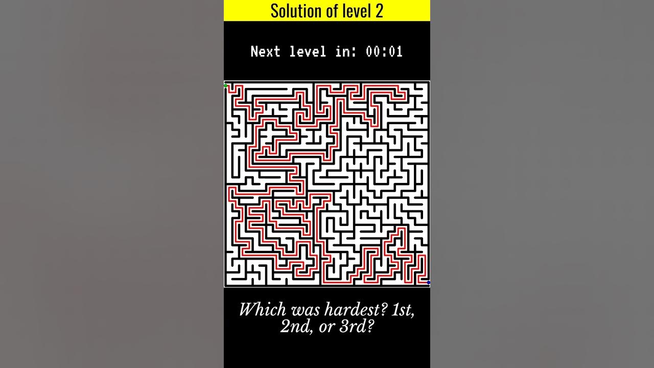 Can You Solve These Hard Maze Puzzles? 🧩 Brain Game Challenge! - YouTube