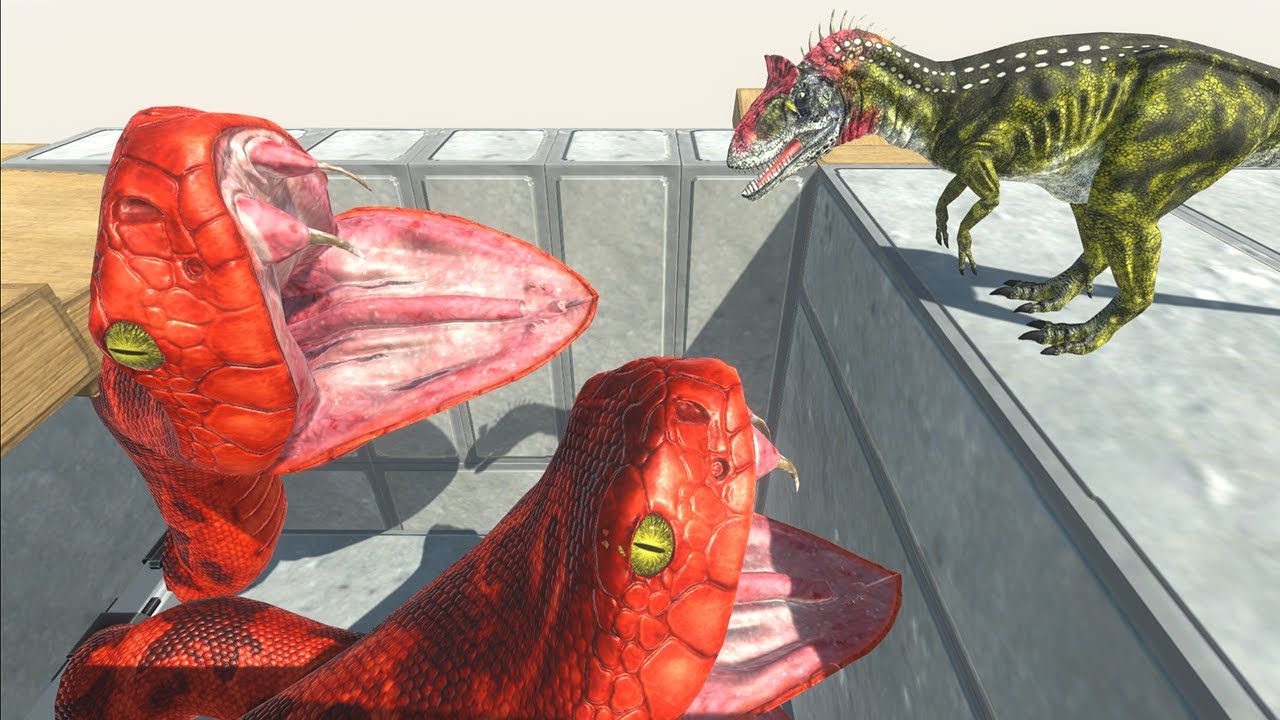 Who Won't Be Attacked By Three-headed Snake? - Animal Revolt Battle ...