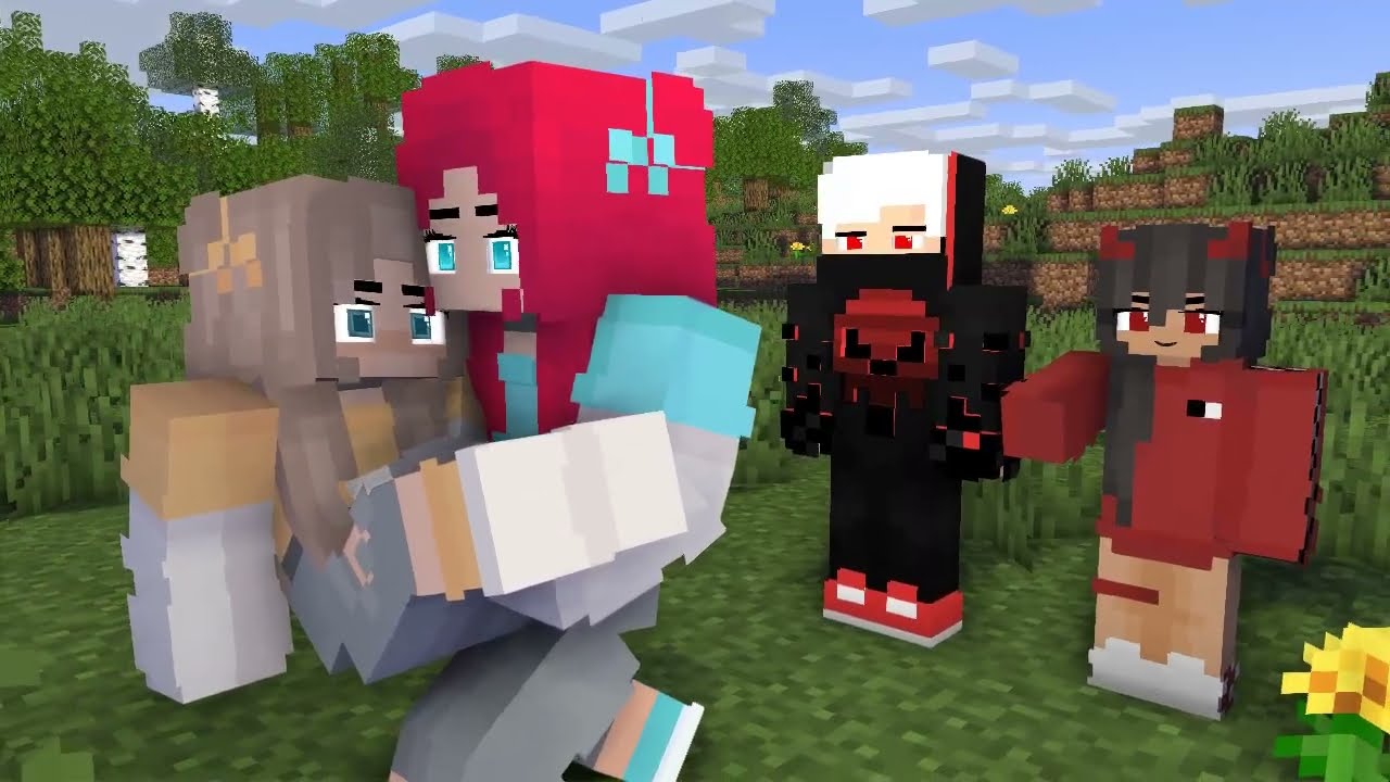 Minecraft animation (Mine-imator) - YouTube