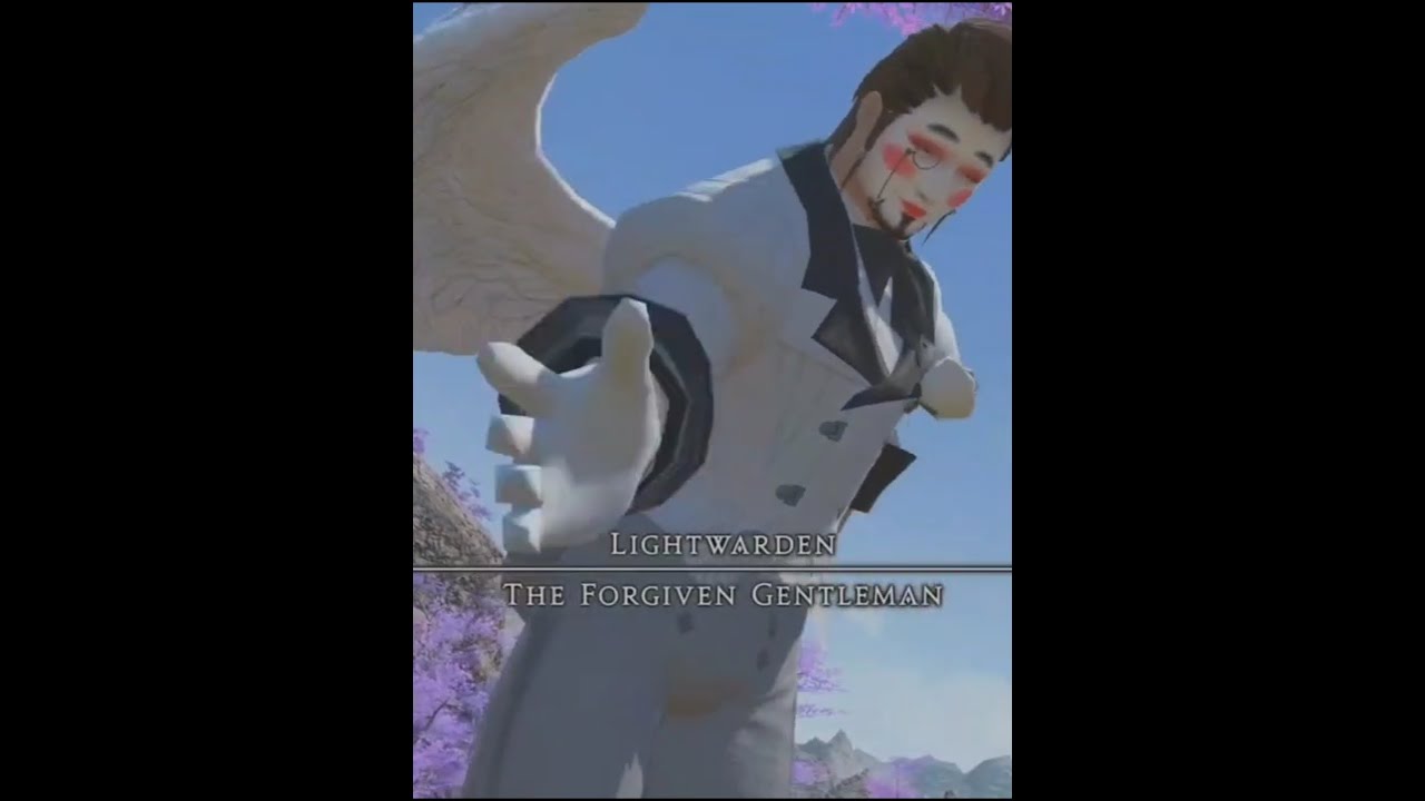 LIGHTWARDEN — THE FORGIVEN GENTLEMAN | #shorts #ffxiv - YouTube