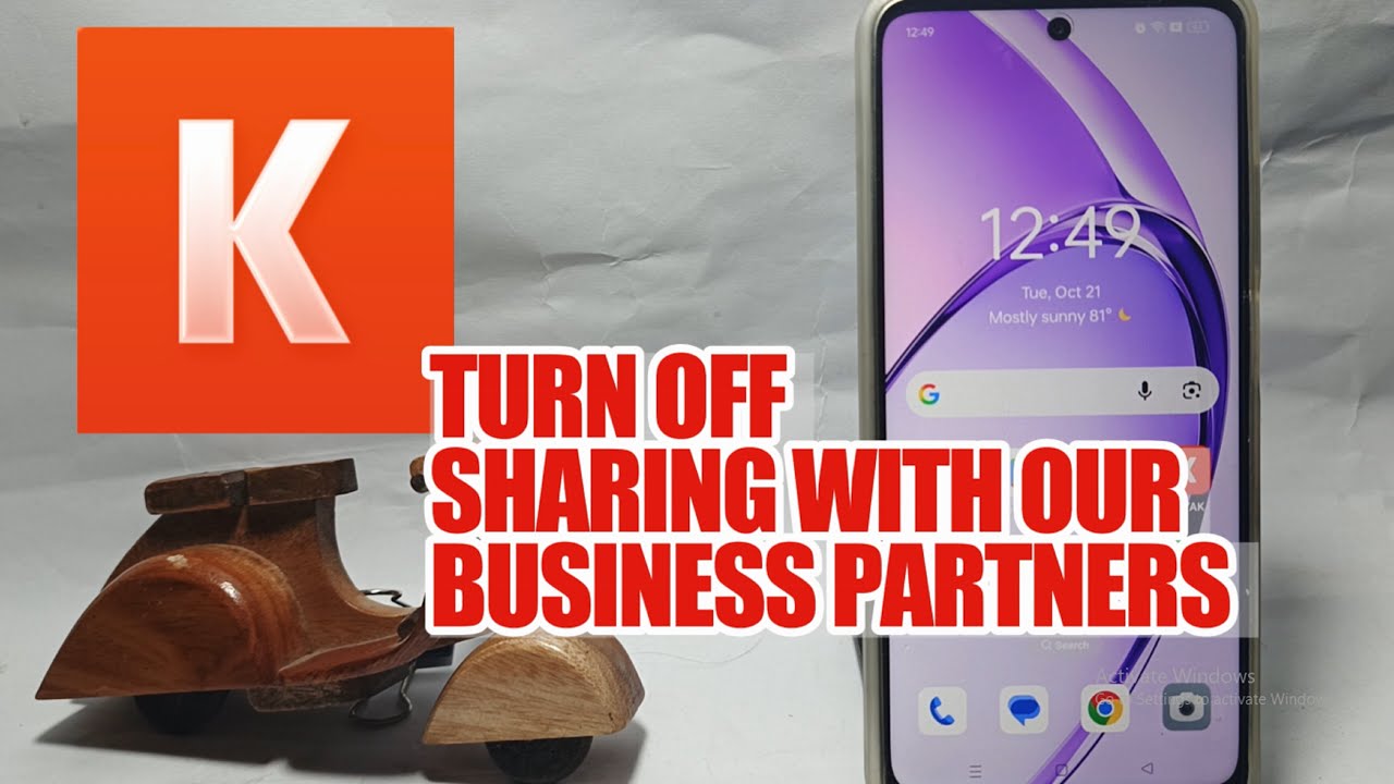 How To Turn Off Sharing With Our Business Partners On Kayak App - YouTube