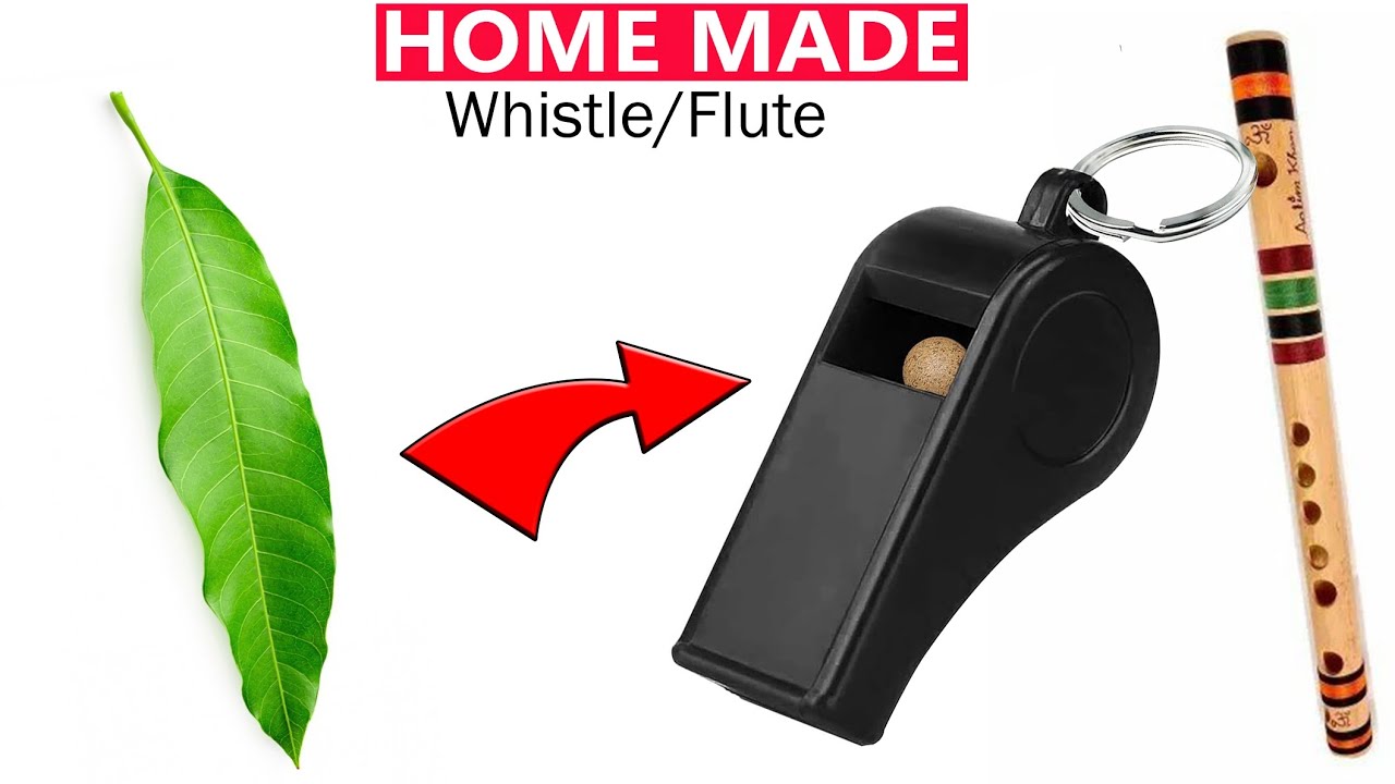 whistle kaise banaen | flute kaise banaen | how to make whistle | how ...