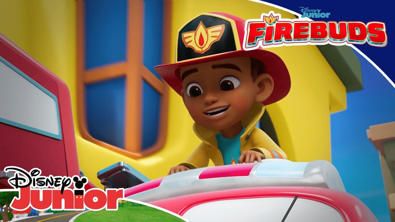 Teamwork 🚒 | Firebuds 🚨 | Disney Junior MENA - YouTube