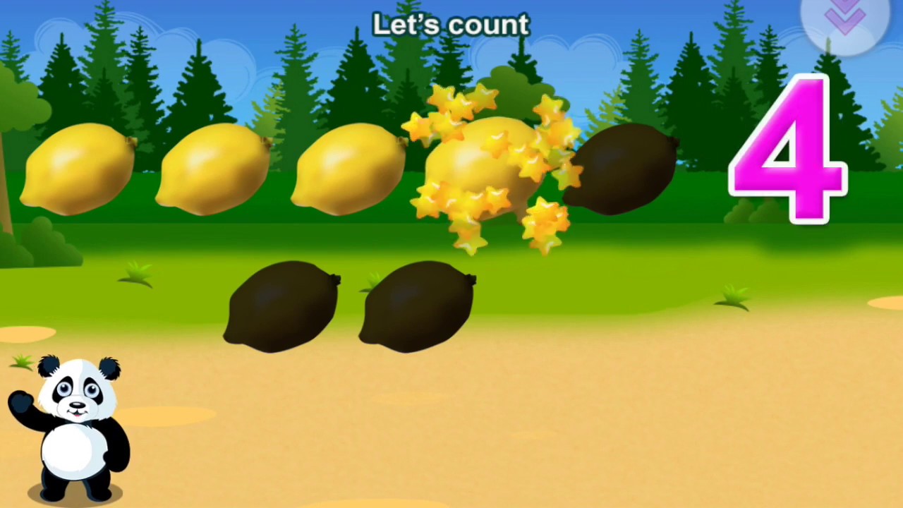 Panda Preschool (learning alphabets & Counting numbers & learning math ...