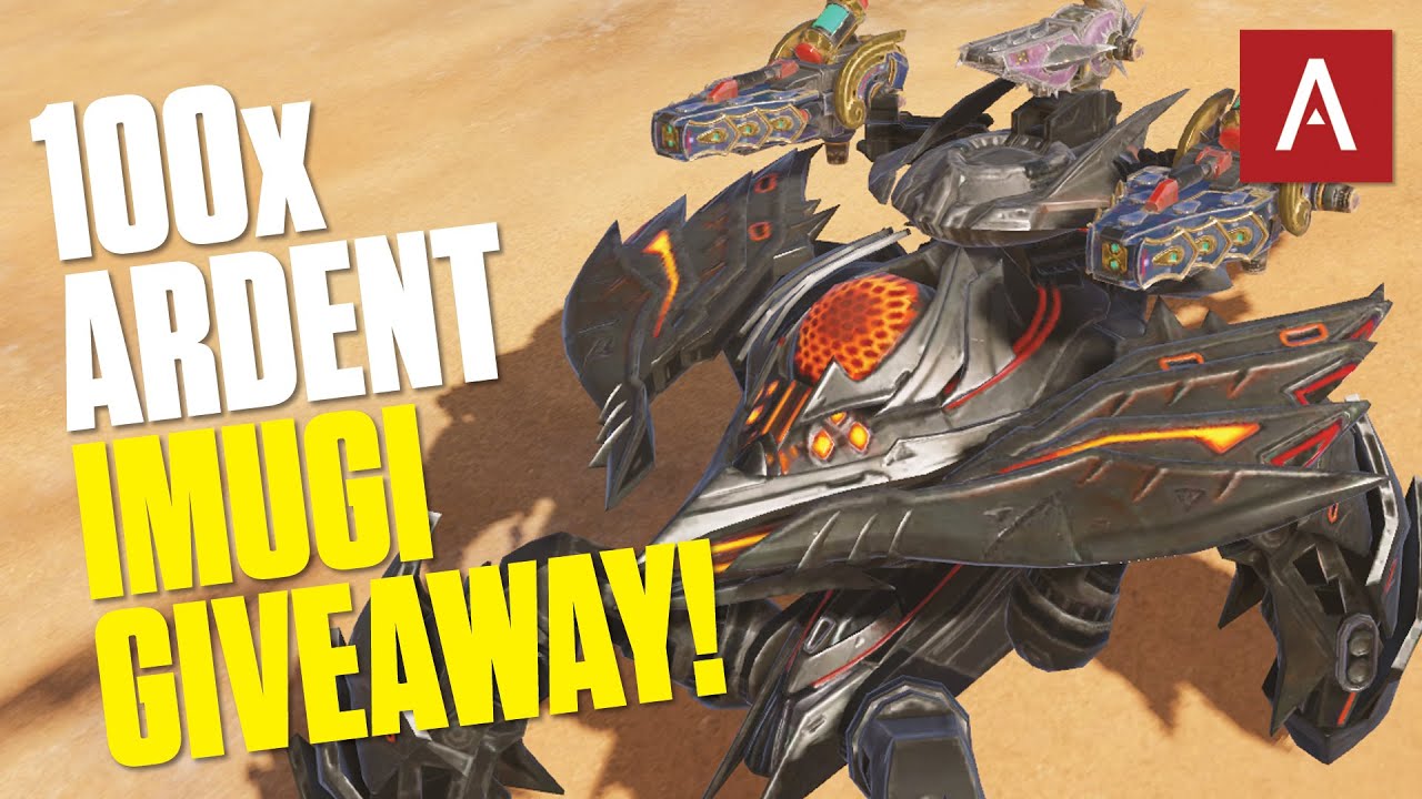 Your Chance To Win A NEW Ardent Imugi Robot! War Robots WR - YouTube