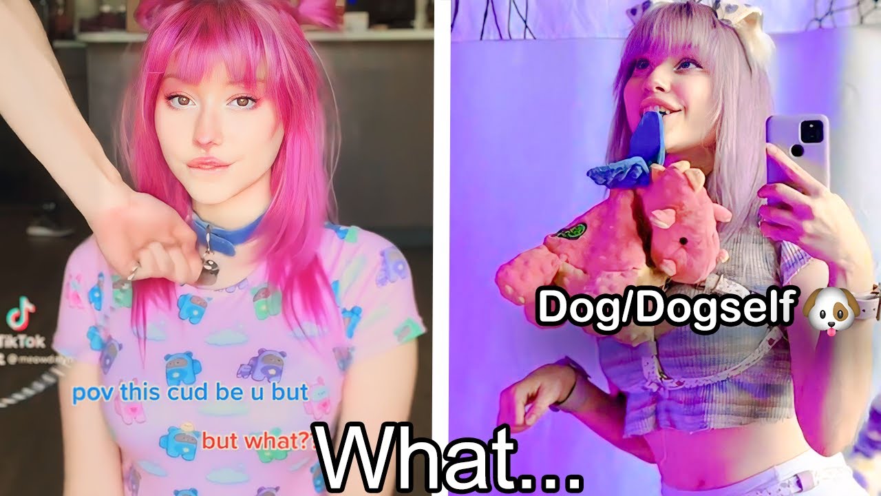 Tiktok Girl Now IDENTIFIES AS A DOG.... - YouTube