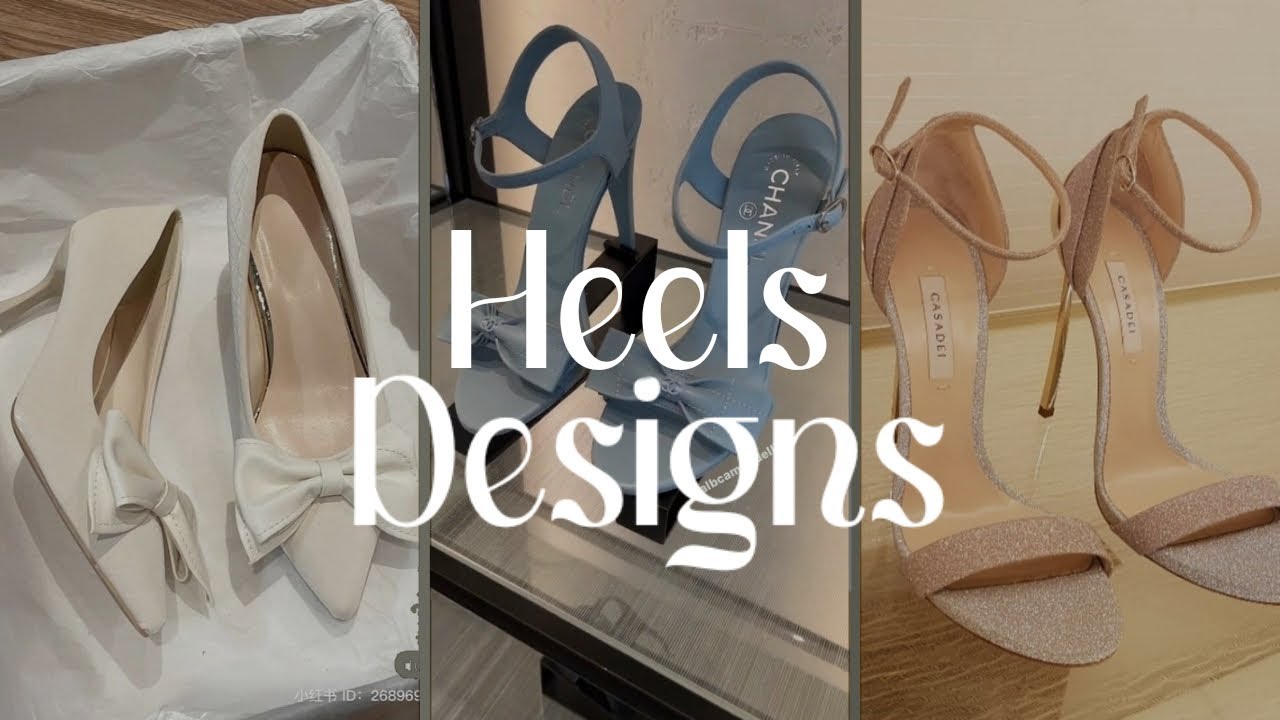 Beautiful collection of high heels || 2024 heels designs - YouTube
