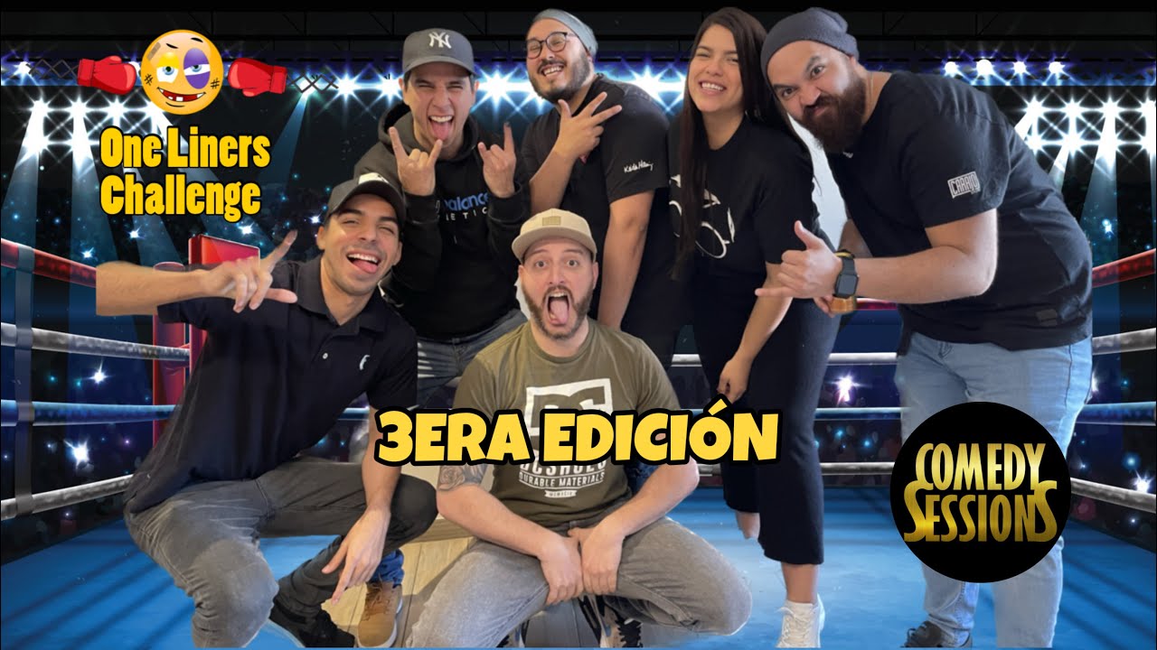 One Liners Challenge - 3era Edición - Comedy Sessions - YouTube