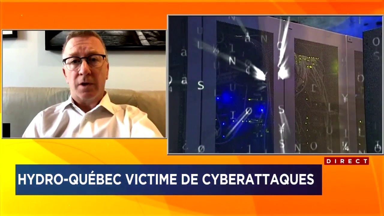 Hydro Québec victime de cyberattaques explications - YouTube