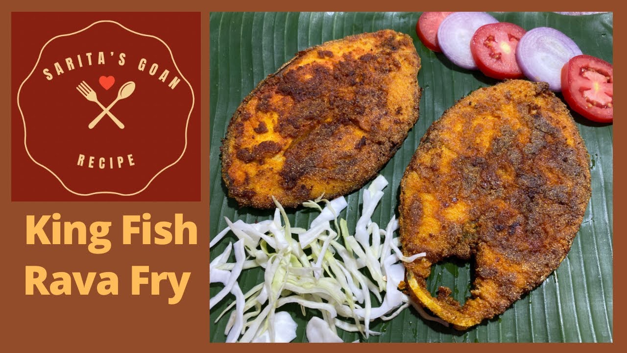 Goan Style King Fish Rava Fry | Surmai Rava Fry | Viswan Fry | Sarita’s ...