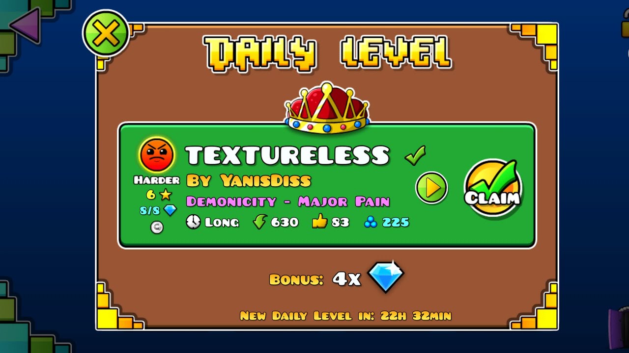 #2516 TEXTURELESS (by YanisDiss) [All Coins] - YouTube