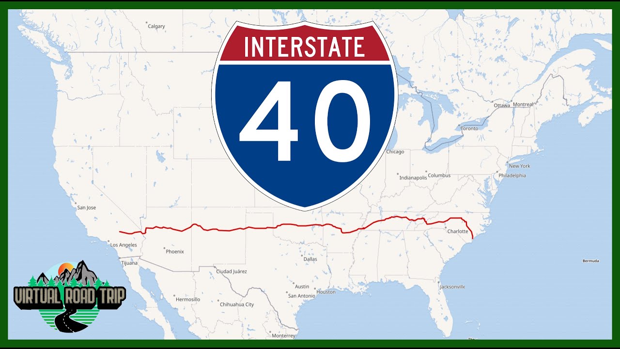 Interstate 40 (I-40) - Better Know A Highway #34 - YouTube