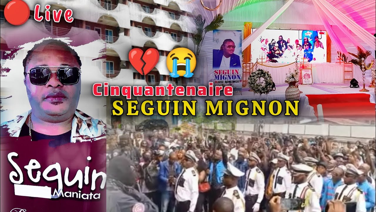 🔴 EN DIRECT: LES OBSÈQUES DE SEGUIN MIGNON 😭 ARRIVÉE DE WATA JB MPIANA ...
