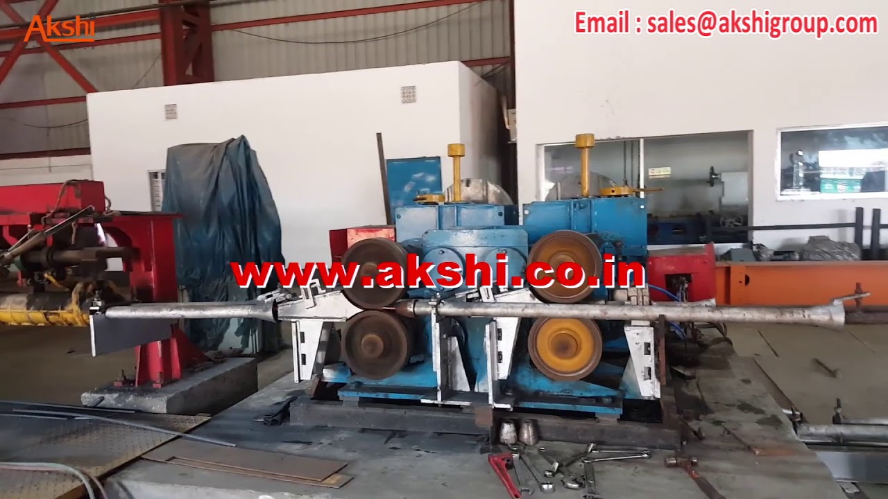 600 TPD Continuous TMT Bar Mill with Automatic Bundling & Bending - YouTube