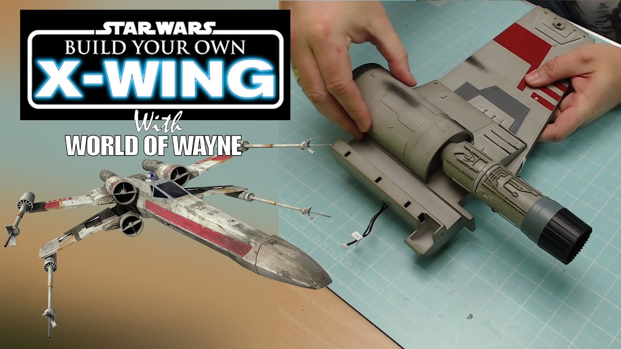 Build the X-Wing - Part 14 - Assembling the Upper Starboard Wing - YouTube