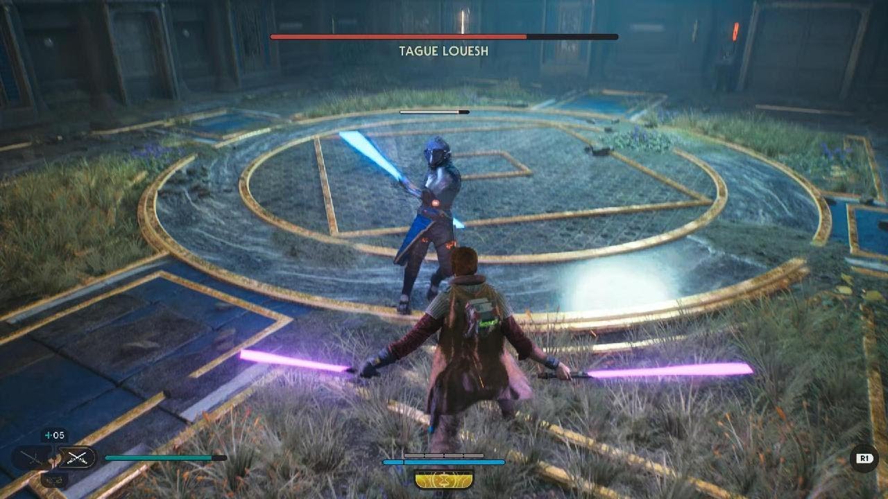 STAR WARS Jedi: Survivor Tague Louesh Boss Fight - YouTube