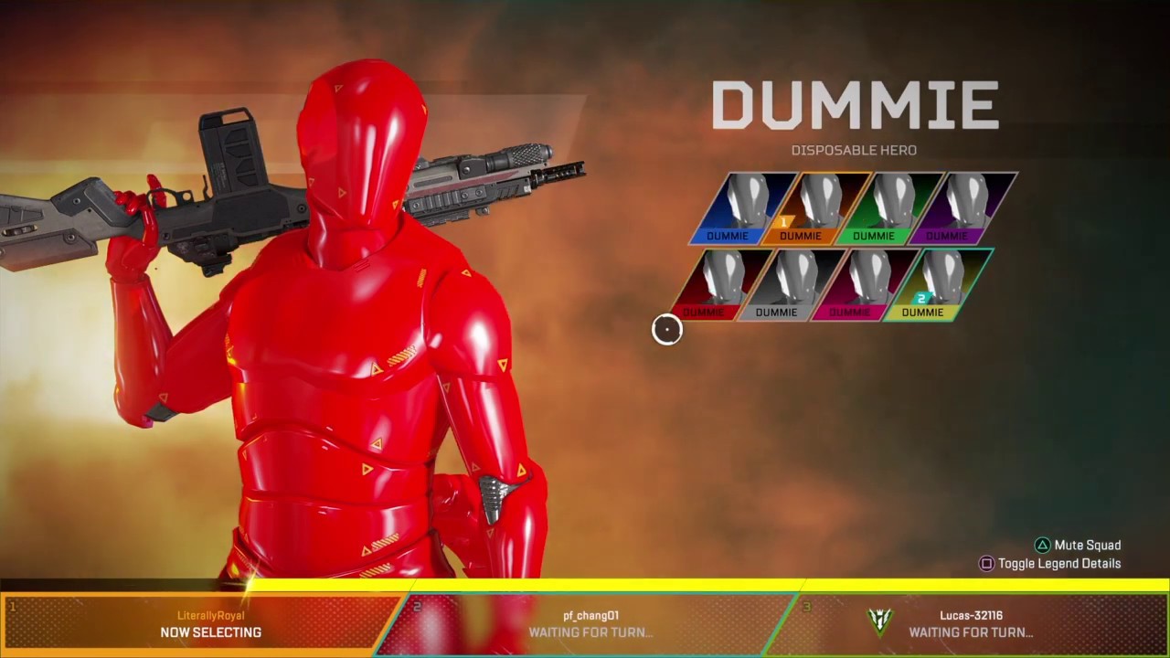 Apex Legends dummy mode my first match - YouTube
