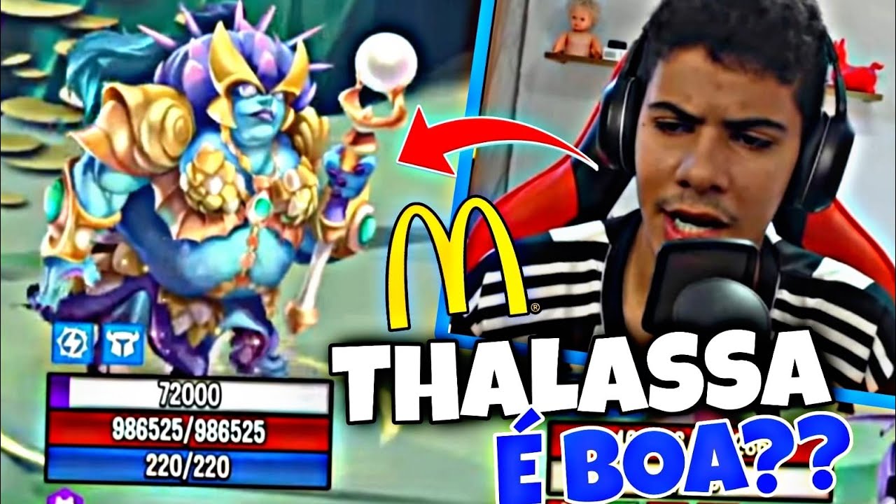 A RAINHA DOS OCEANOS!!! REVIEW DA QUEEN THALASSA NÍVEL 120 E BATALHAS ...
