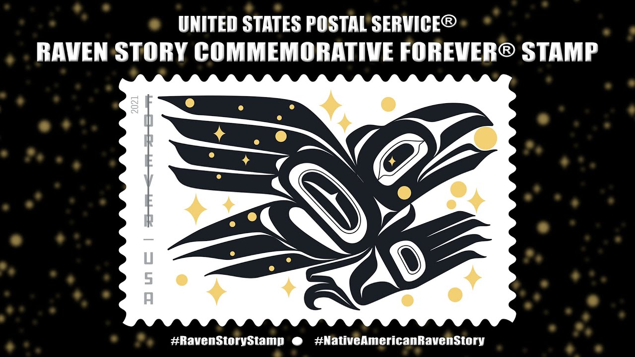Raven Story Commemorative Forever® Stamp - YouTube