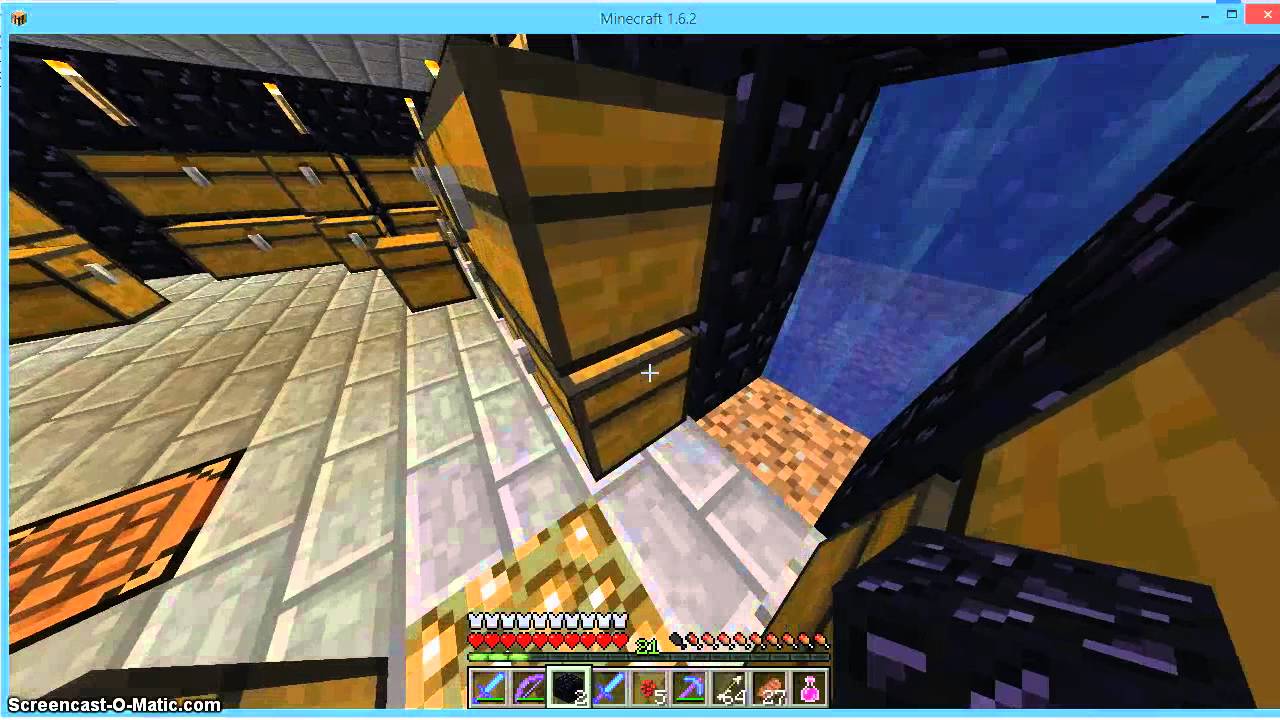 Minecraft How to make a Unraidable Vault - YouTube