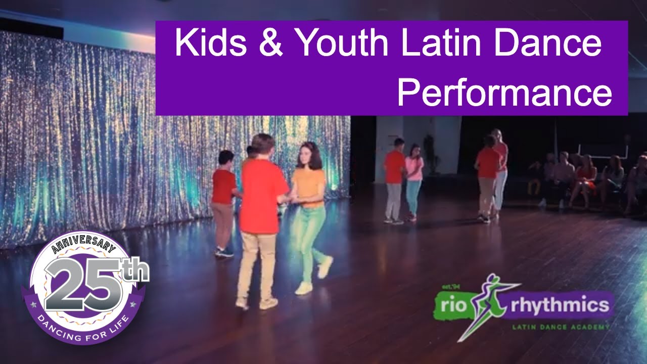 Kids & Youth Latin Dance Performance at Rio Rhythmics 25th Anniversary ...