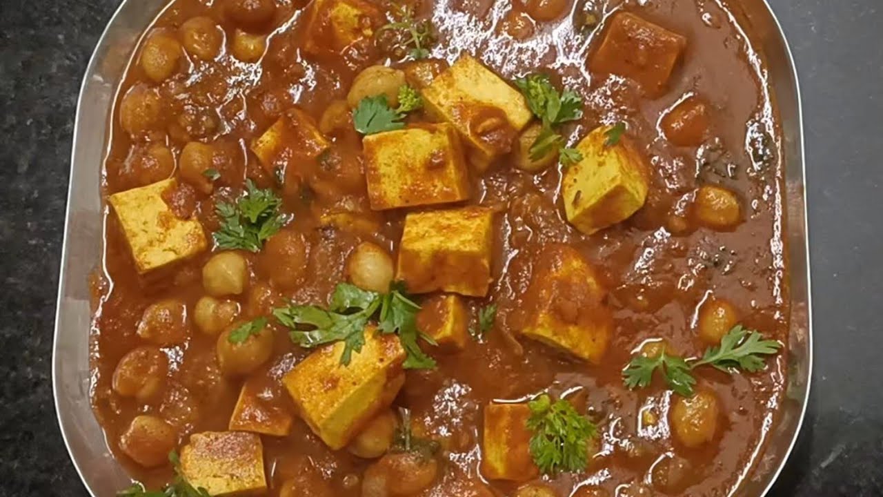 Chhole Paneer Masala Recipe| बहुत आसान और टेस्टी छोले पनीर मसला की विधि ...