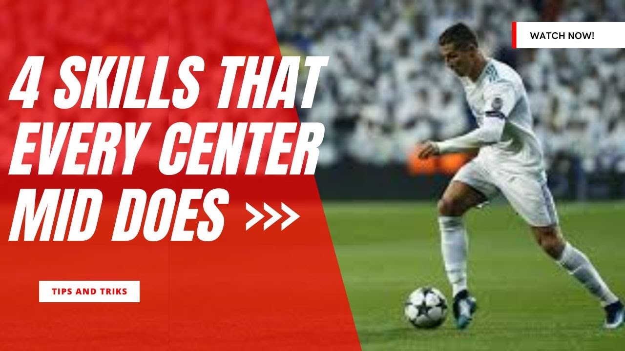 4 skills that every center midfielder does - YouTube