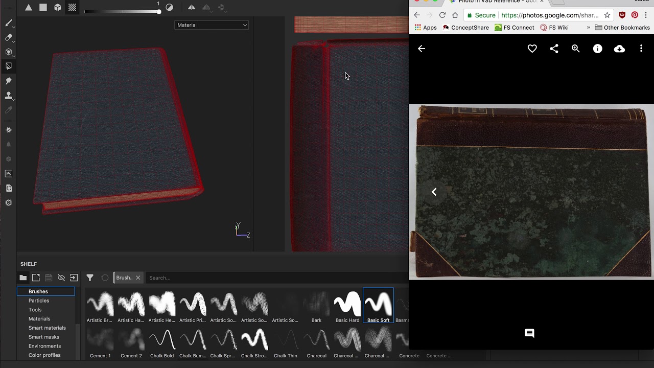 Masking the Fabric with Paint Effects - YouTube