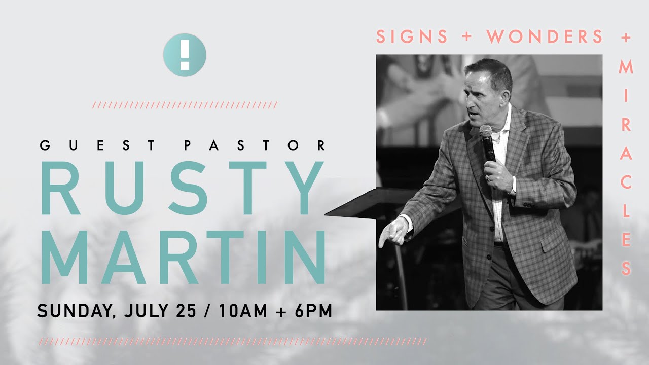 Miracle and Healing Service: Rusty Martin - YouTube