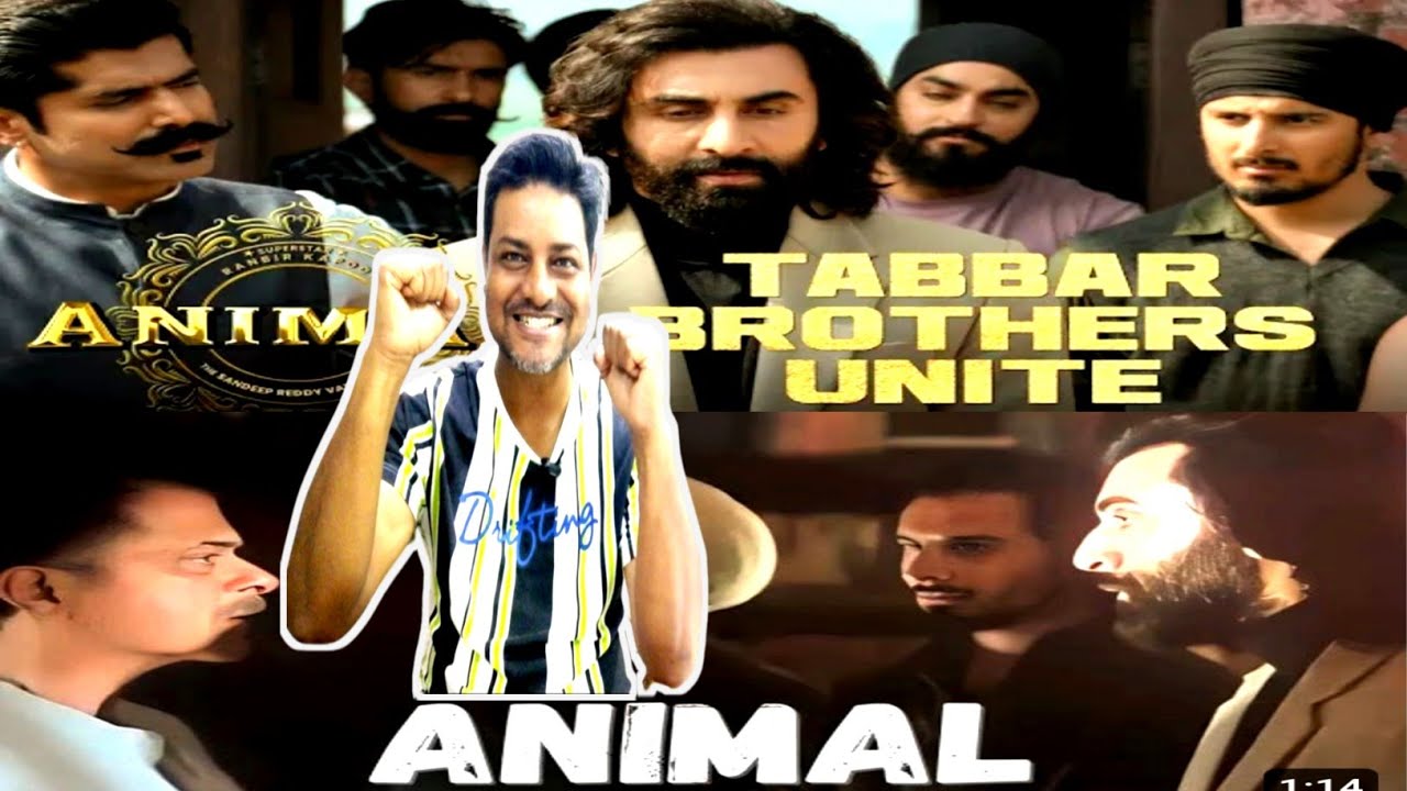 Animal Cousins Mass Entry Scene Reaction | Animal movie Haiwaan song ...